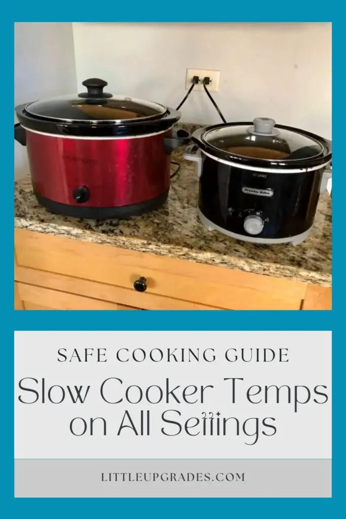 Slow Cooker Temperature: How to Cook Safely on Low and High - Little ...